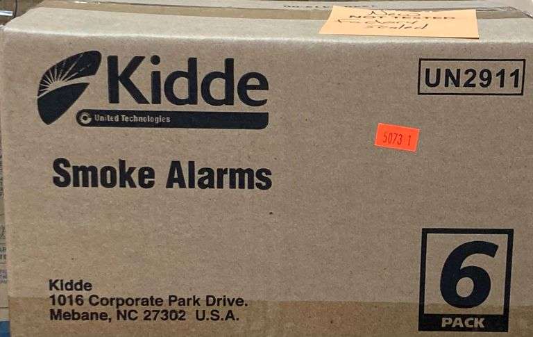Kidde Smoke Detector, Hardwired Smoke Alarm with 9-Volt Battery Backup ...