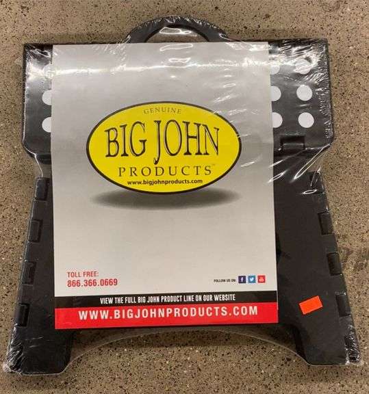 Big John Products Step Stool - Metzger Property Services LLC