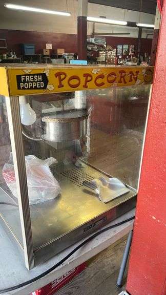 Star model 39 popcorn popping machine , works , 24.5”x29”x 30.5”, and ...