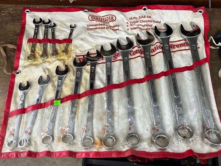 Gedore 14-piece SAE wrench set - Metzger Property Services, LLC