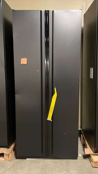 Husky Pro Duty Welded Steel Garage Storage System in Black LINE-X ...