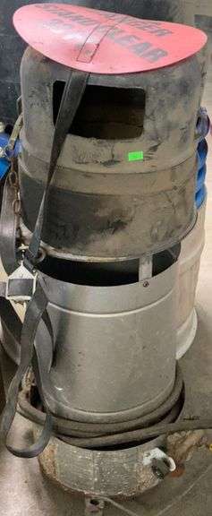 Assorted Buckets, Gas Service Station & Danger Sign - Metzger Property ...