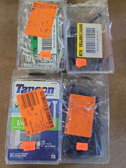 Tapcon Anchor Assortment - Metzger Property Services LLC