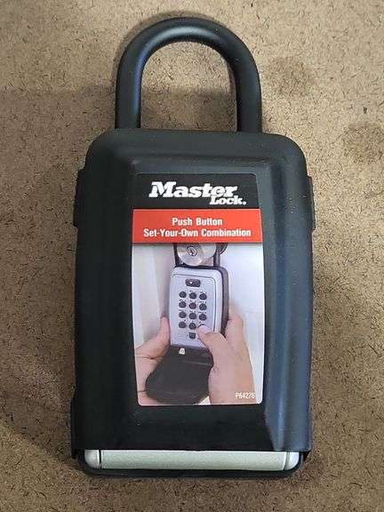 MasterLock Push Button Set Your Own Combination Lock - Metzger Property ...