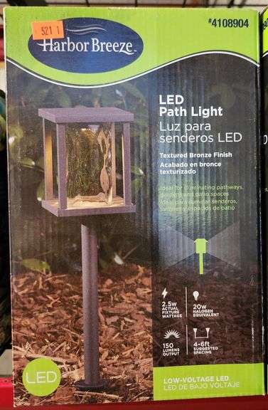 Harbor breeze LED path light bronze finish - Metzger Property Services, LLC