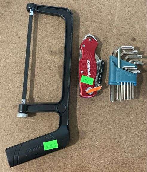 Husky Saw, Utility Knife & Allen wrench keys - Metzger Property ...