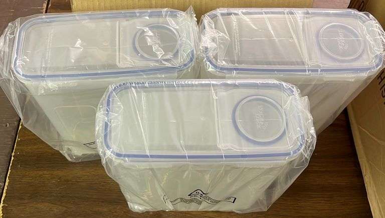 Lock & Lock plastic storage containers - Metzger Property Services LLC