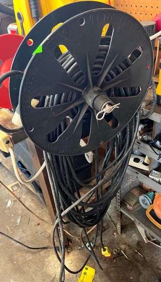 Clamp on cord reel and cords - Metzger Property Services, LLC