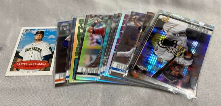 Baseball Card Assortment Including Starling Marte And Josh James