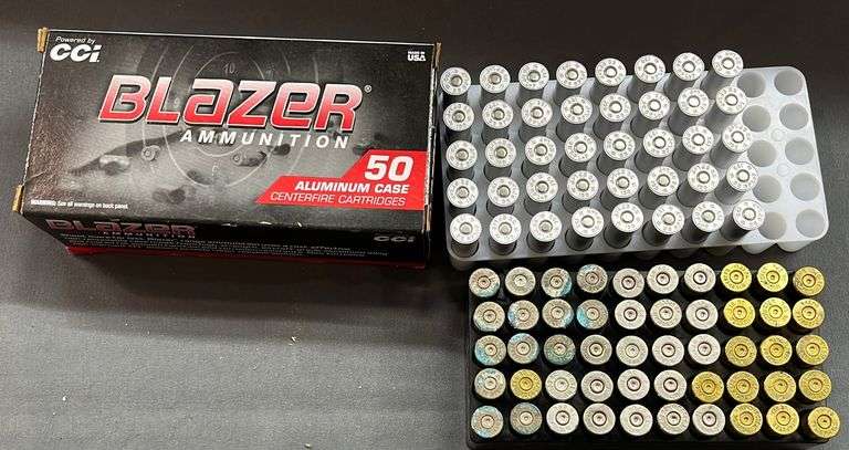 Blazer .38 special + P 125 Gr JHP 40 rounds, 50 casings .38 Special - Metzger Property Services LLC