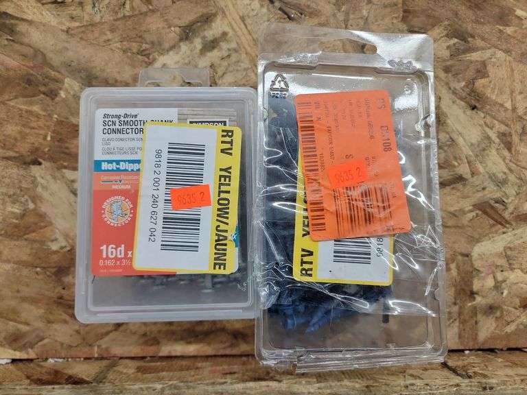 Tapcon 1/4 in. x 2-1/4 in. Hex-Washer-Head Concrete Anchors and Simpson ...