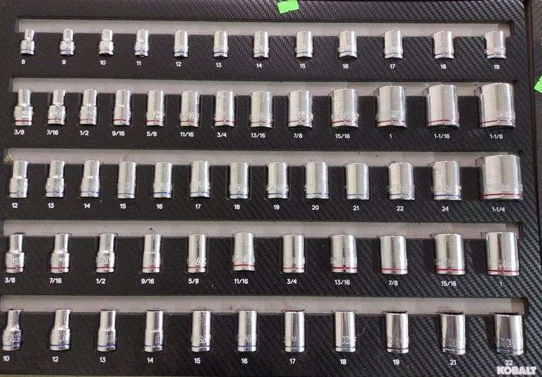 Kobalt socket set - Metzger Property Services LLC