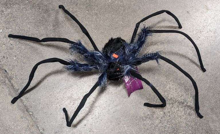 Home Accent Holidays 3 ft Poseable Furry Spider - Metzger Property ...