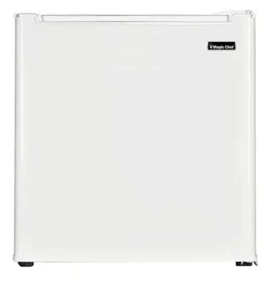 Magic Chef 1.7 cu. ft. Freezerless Mini Fridge, White Model HMAR170WE ...
