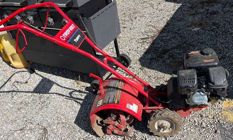 Troy-Bilt Tuffy rear tine tiller - Metzger Property Services, LLC