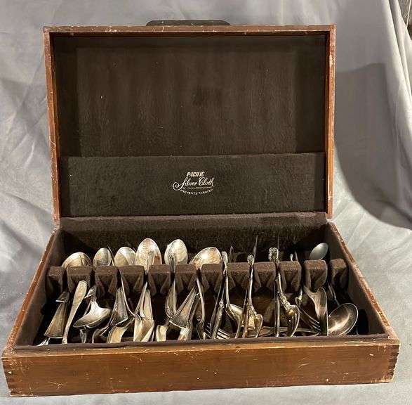 Pacific Silver Cloth Silverware Set - Metzger Property Services, LLC