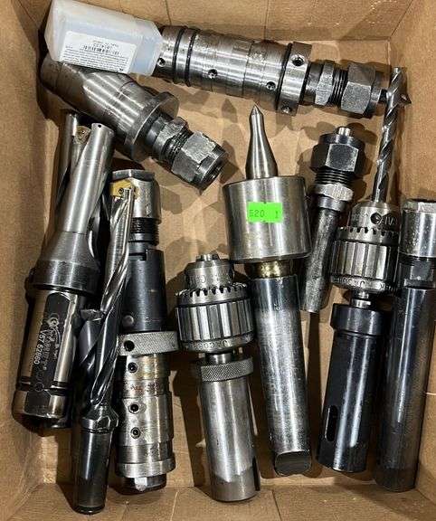 Machine tooling assortment as shown in pictures - Metzger Property ...