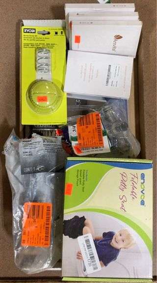 Enovoe Potty Seats, Ryobi Bump Knob Kit & Assorted Hardware - Metzger ...