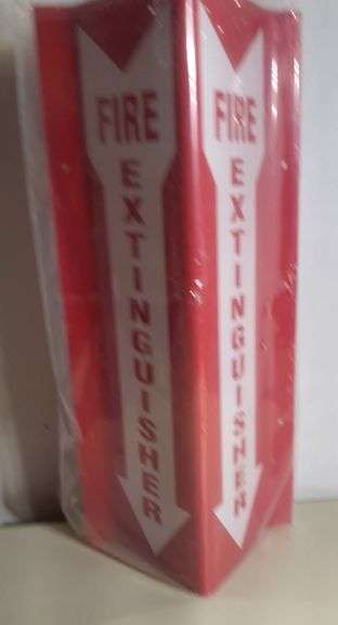 Extinguisher"V" Sign - Fire Extinguisher Tall Fire Extinguisher"V" Sign ...