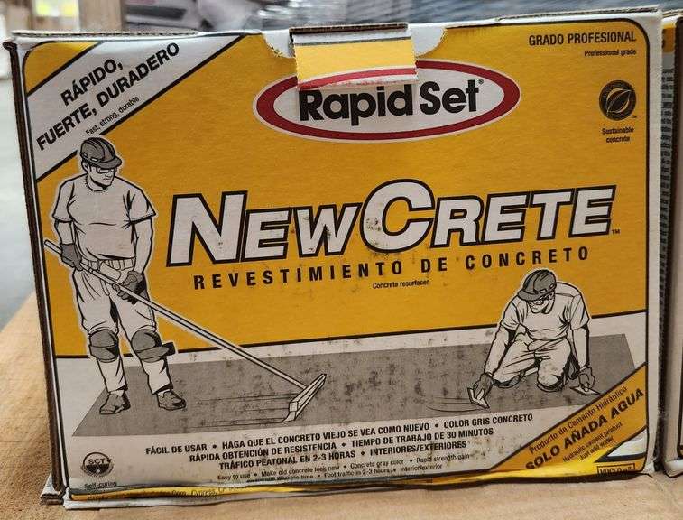 Rapid Set 25 lbs. NewCrete Concrete Resurfacer - Metzger Property ...