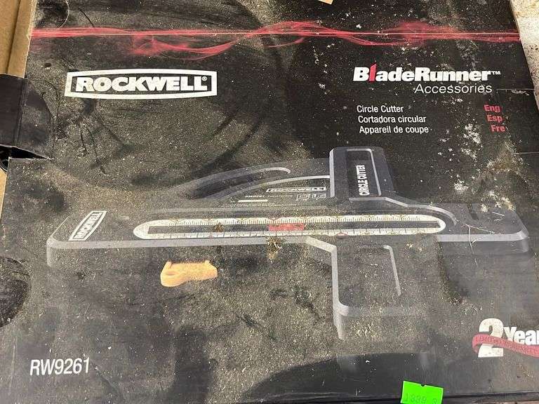 Rockwell Blade runner attachments, circle cutter, photo frame cutter ...