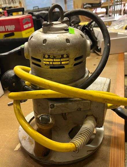 Stanley industrial router model M120.02 with homemade wood case ...