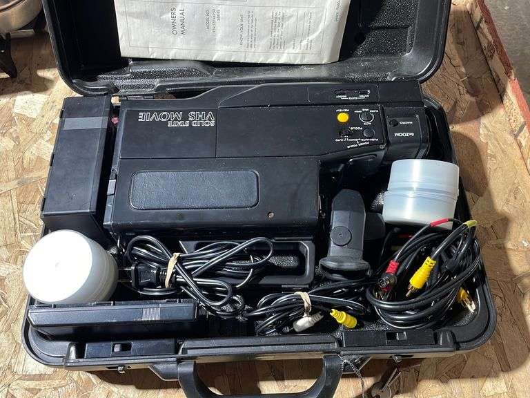 VHS video camera/recorder model 93453744950 series - Metzger Property ...