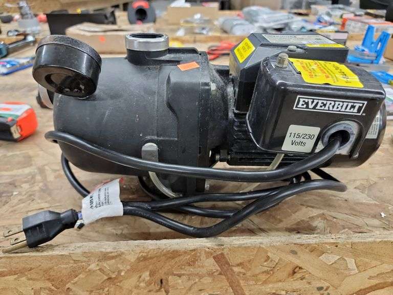 Everbilt Shallow Well Jet Pump - Metzger Property Services LLC