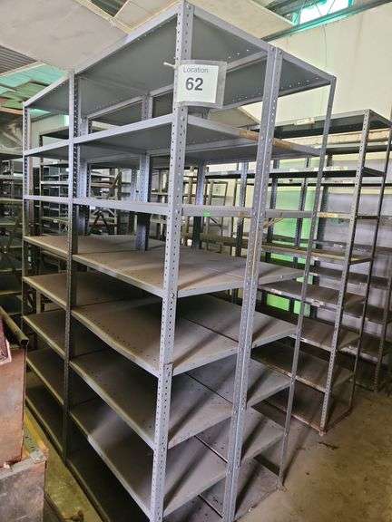 Shelving unit bolted together 36x72x86" - Metzger Property Services, LLC