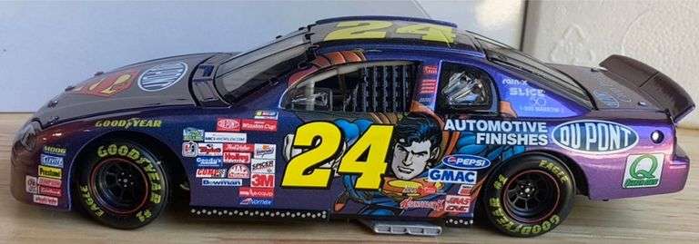 Jeff Gordon Superman 1999 Monte Carlo Limited Edition Stock Car 1:24 ...
