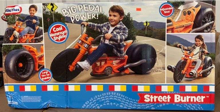 Little Tikes Street Burner Ride-On with Motorcycle Styling - MISSING A ...
