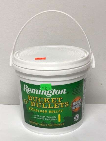 Remington Bucket O Bullets .22 Golden-Rimfire Hollow Points-Long Rifle ...