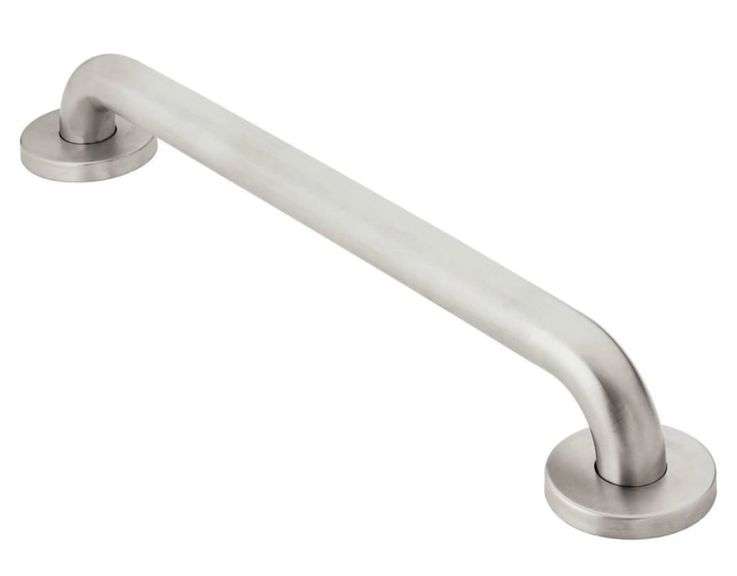 Moen Bathroom Safety 36-Inch Shower Grab Bar with Concealed Screws and ...