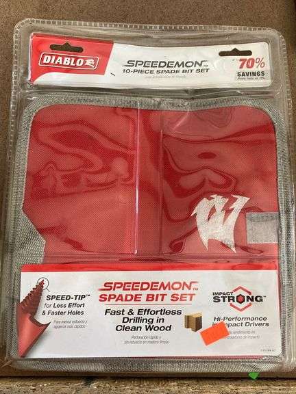 Diablo Speedemon Spade Bit Set - Metzger Property Services, LLC