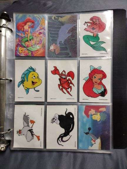 Folder of Little Mermaid Disney Cards - Metzger Property Services, LLC