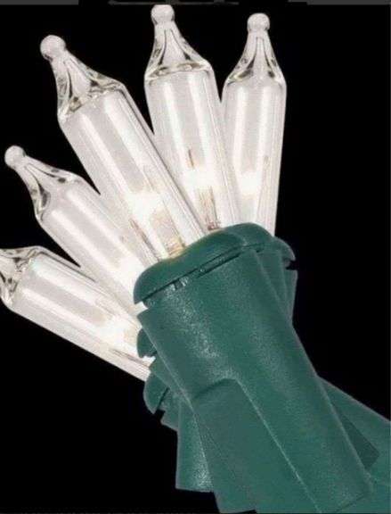 Home Accents Holiday 300 Clear Incandescent Mini Lights - Metzger ...