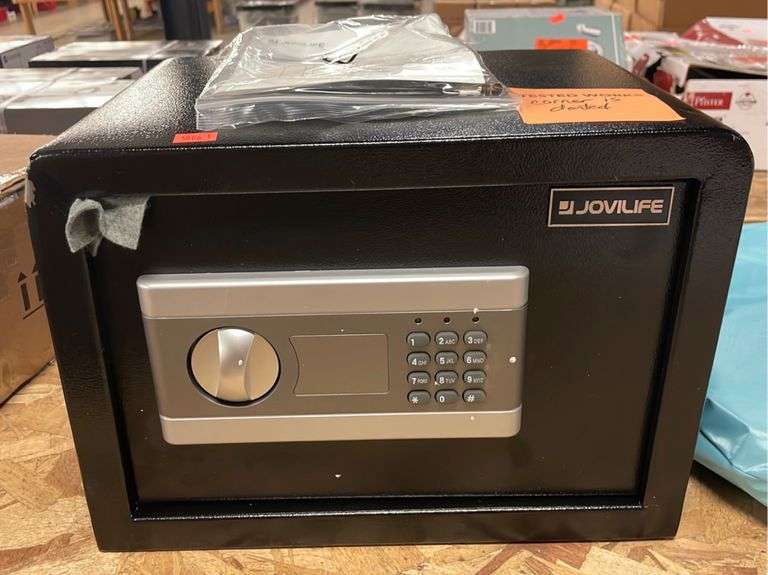 Jovilife keypad Lock Safe 14”x10”x10” Has Dent - Metzger Property ...