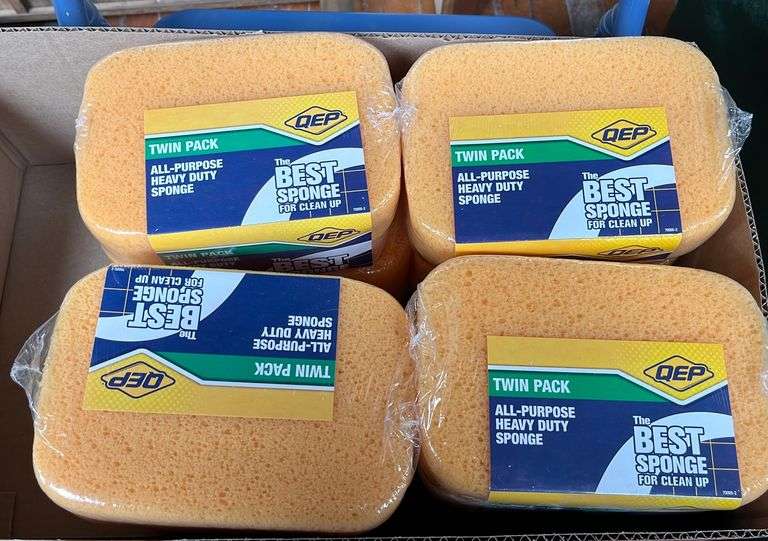 (8) packages of twin-pack all-purpose heavy duty sponges - Metzger ...