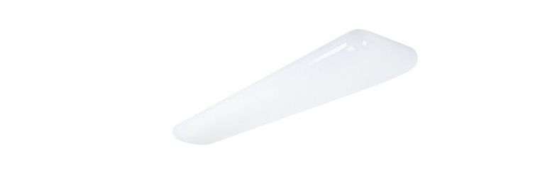 2PK 1 ft. x 4 ft. White Acrylic Diffuser Lite Puff Linear Fixtures ...