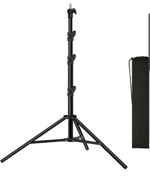 Soonpho Light Stand Photography 118" /3m Heavy Duty Tripod Light Stand ...