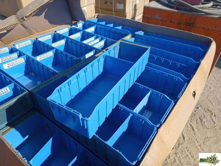 Empty Bins-1 Pallet - Michener Allen Auctioneering Ltd