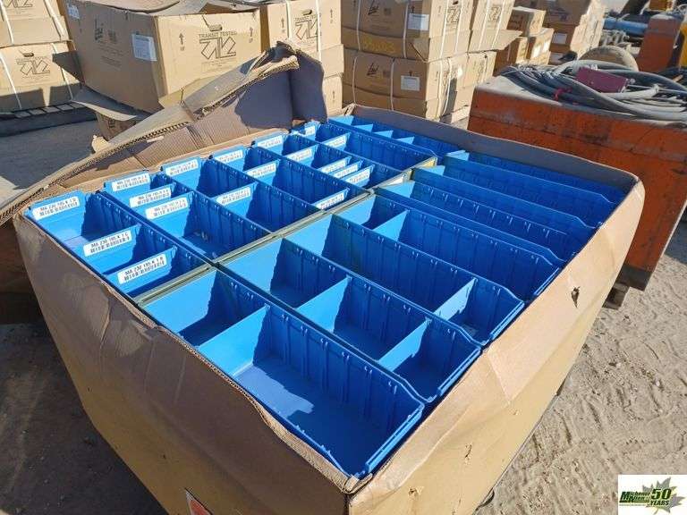 Empty Bins-1 Pallet - Michener Allen Auctioneering Ltd