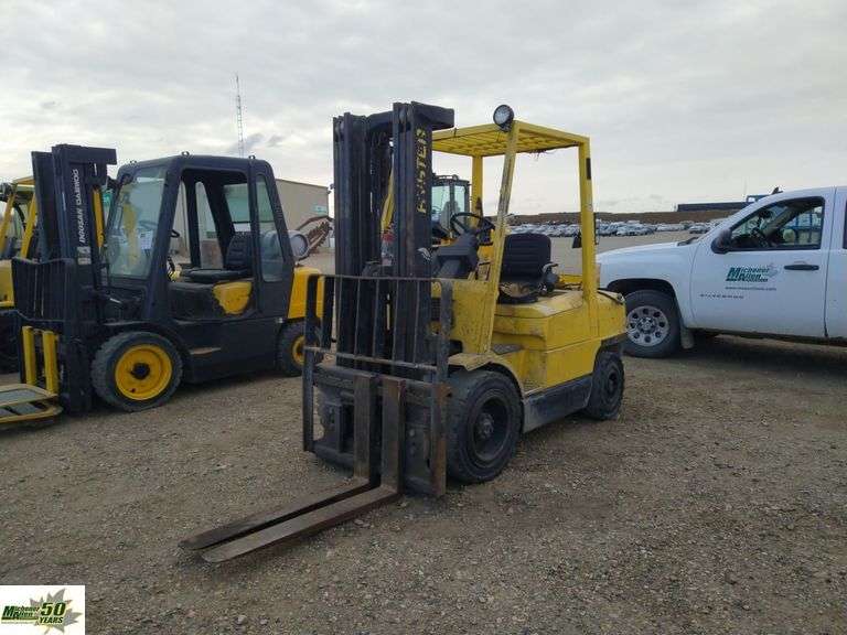 1994 Hyster H60XM 2490 KG Forklift - Michener Allen Auctioneering Ltd