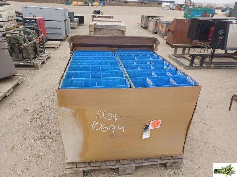 Empty Bins-1 Pallet - Michener Allen Auctioneering Ltd