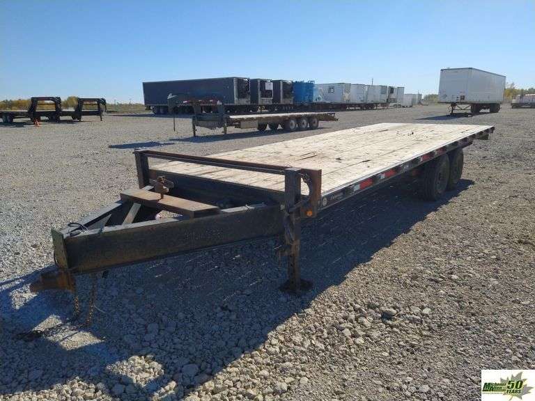 2012 Excursion Rainbow 24Ft X 8Ft 6in T/A Utility Trailer - Michener ...