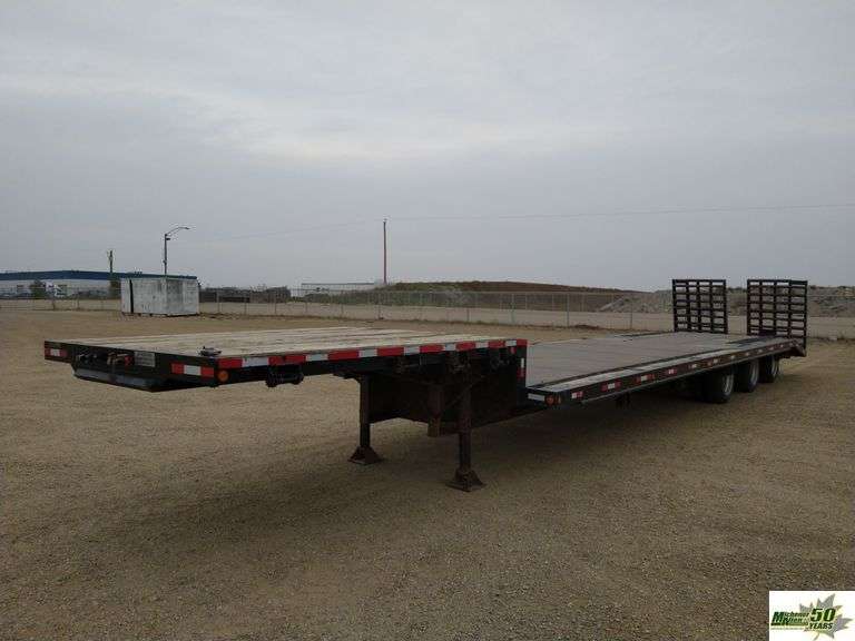 1993 JC Trailer 52Ft TRI/A Step Deck Trailer - Michener Allen ...