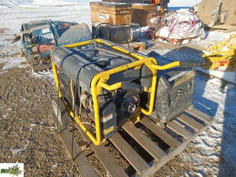 Wacker Neuson GP6600 Generator and LC3500i Generator-1 Pallet ...