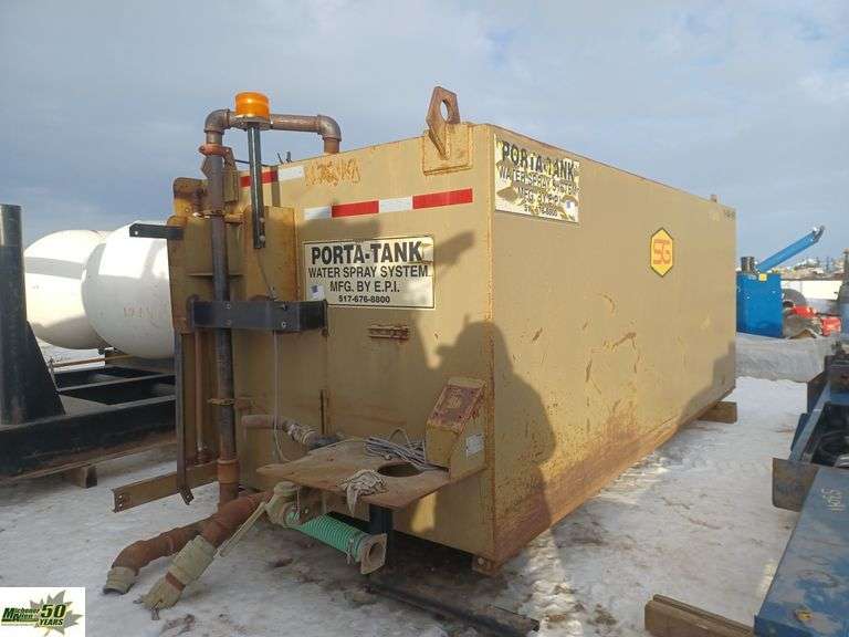 Porta-Tank Water Spray System-1 Pallet - Michener Allen Auctioneering Ltd