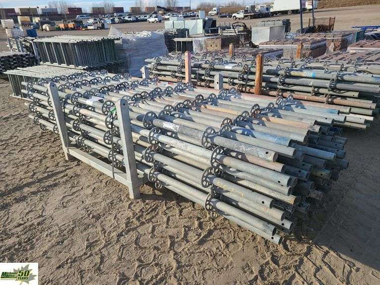 Scaffolding Poles-1 Pallet - Michener Allen Auctioneering Ltd