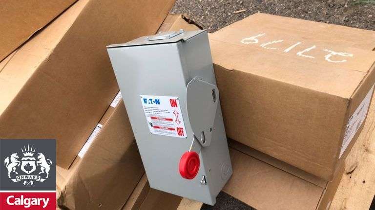 Heavy duty Electrical Shut Off switches - Michener Allen Auctioneering Ltd